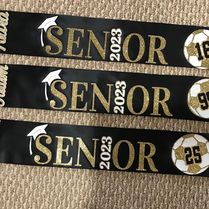 Senior Sash - Etsy