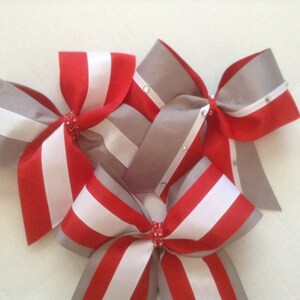 Alabama Crimson Tide Cheer Bow Lot 3 - Etsy