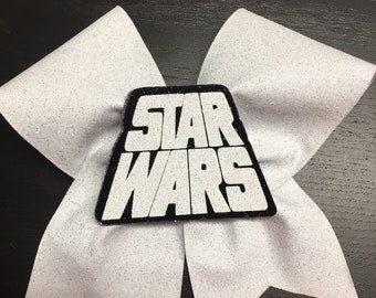 Star Wars Glitter Cheer Bow | Etsy