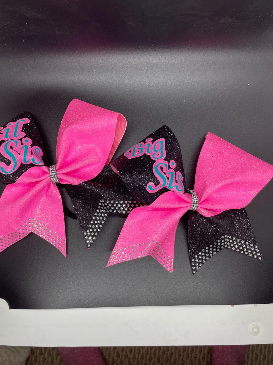 Big Sister and Little Sister Cheer Bows-cheer Bows- Sideline Cheer Bows ...