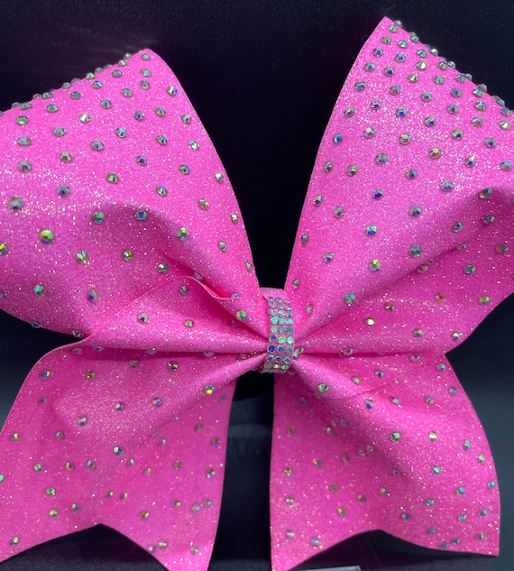 Pink And Purple Cheer Bows