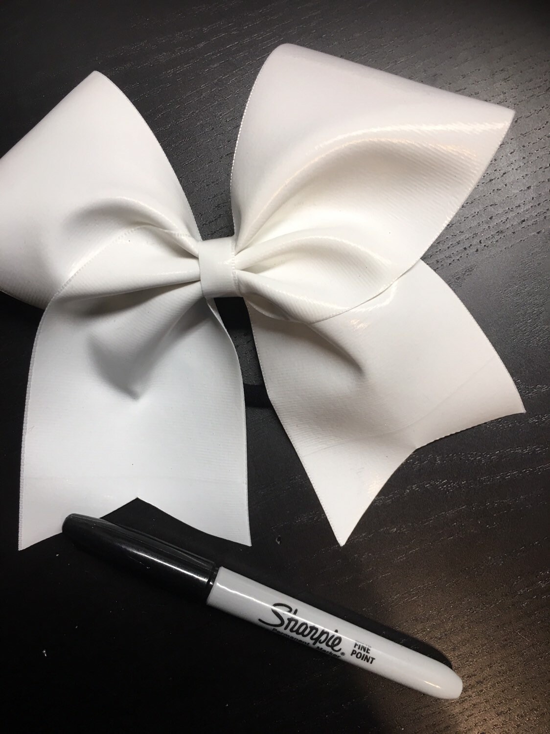 Autograph White Cheer Bow MARKER INCLUDED white Bow White - Etsy