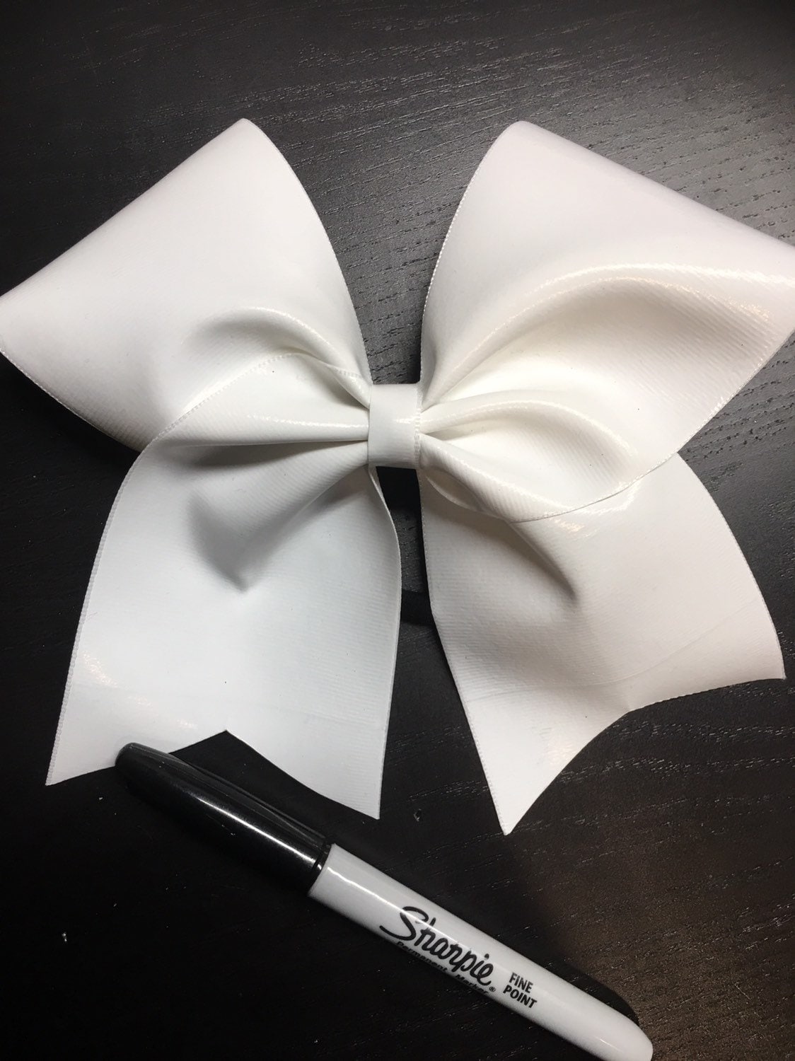 Autograph White Cheer Bow MARKER INCLUDED white Bow White - Etsy