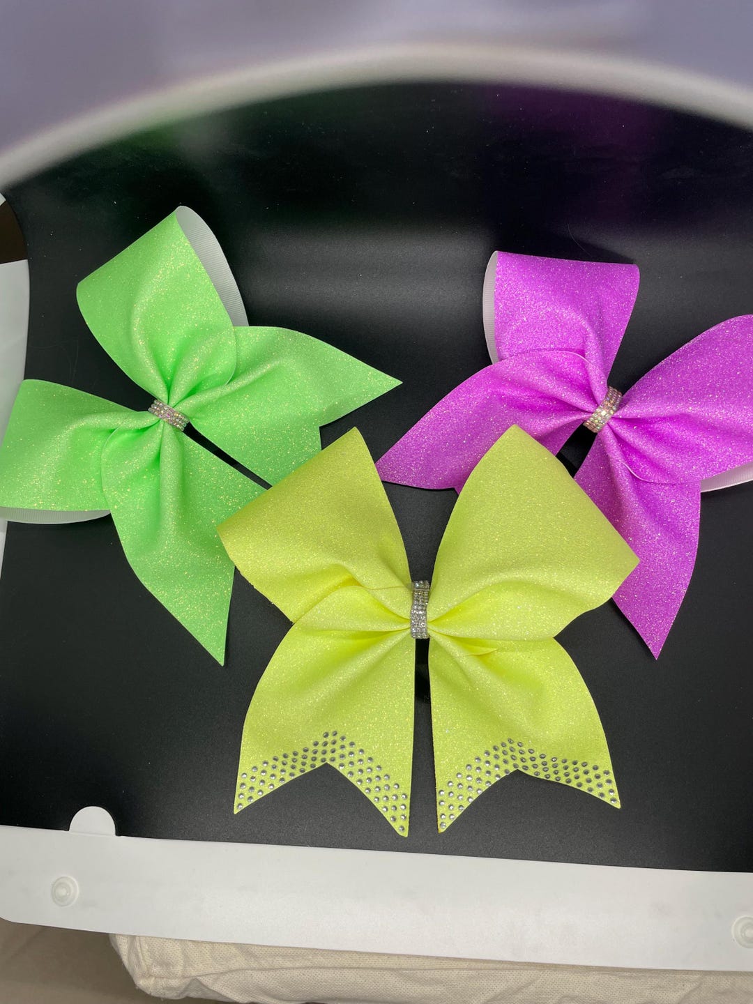 3 Glitter Cheer Bow-cheer Bows Christmas Sales Christmas Sales Cheer ...