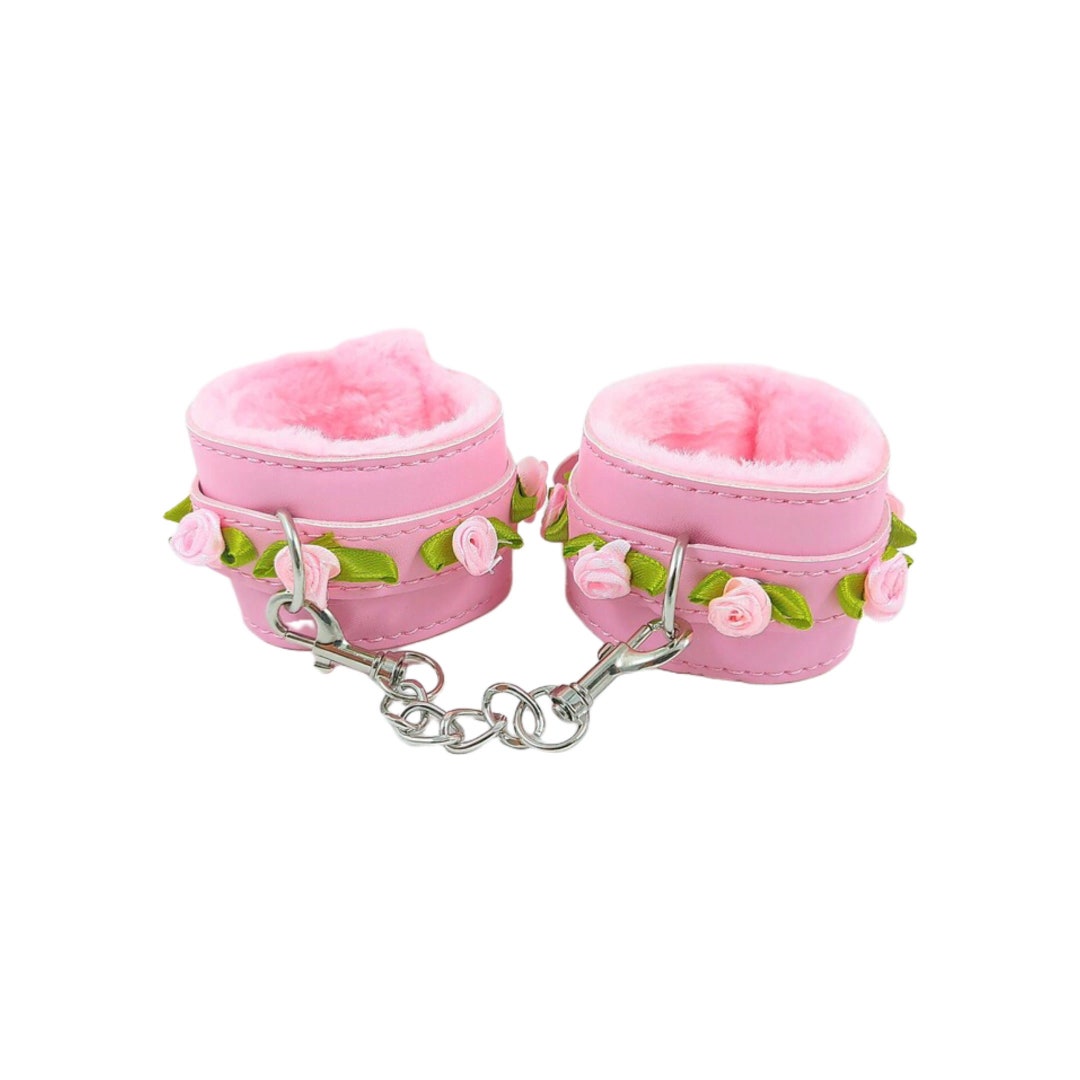 Rose Bondage Ddlg Restraints Petplay Kinky Fetish Vegan - Etsy