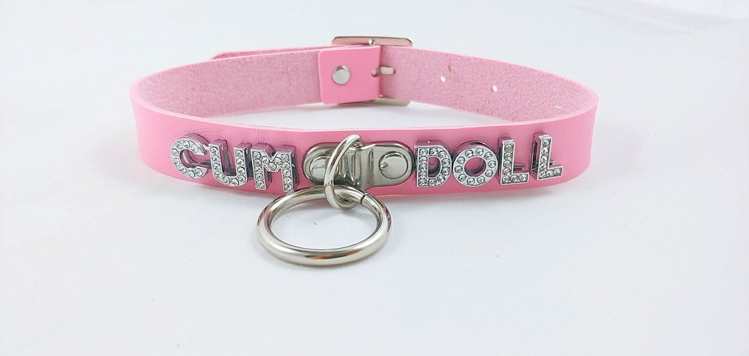 Cum Doll Abdl Rhinestone Mature Bdsm Collar Fetish Kinky Ddlg Adult