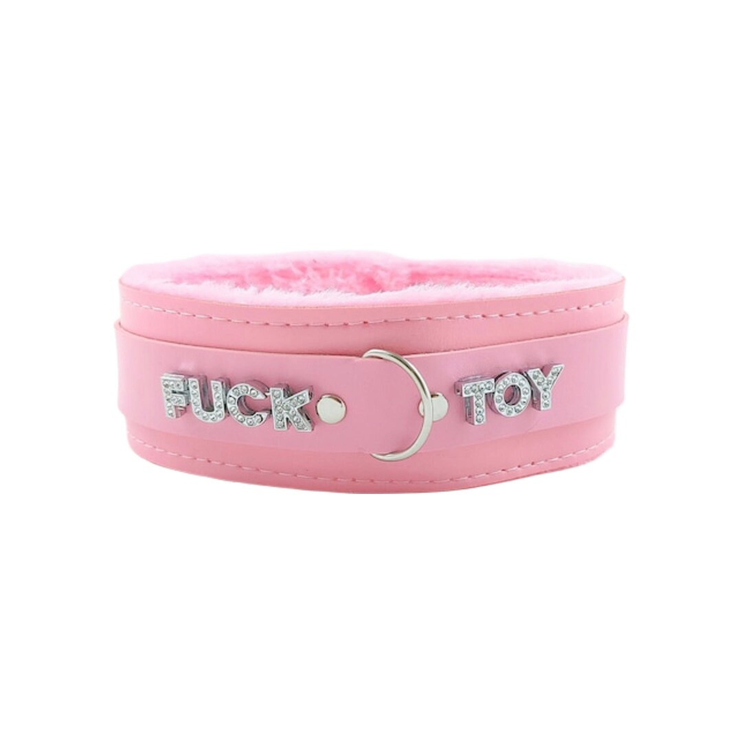 Fuck Toy Rhinestone Collar Fetish Kink Bdsm Sissy Cosplay Etsy