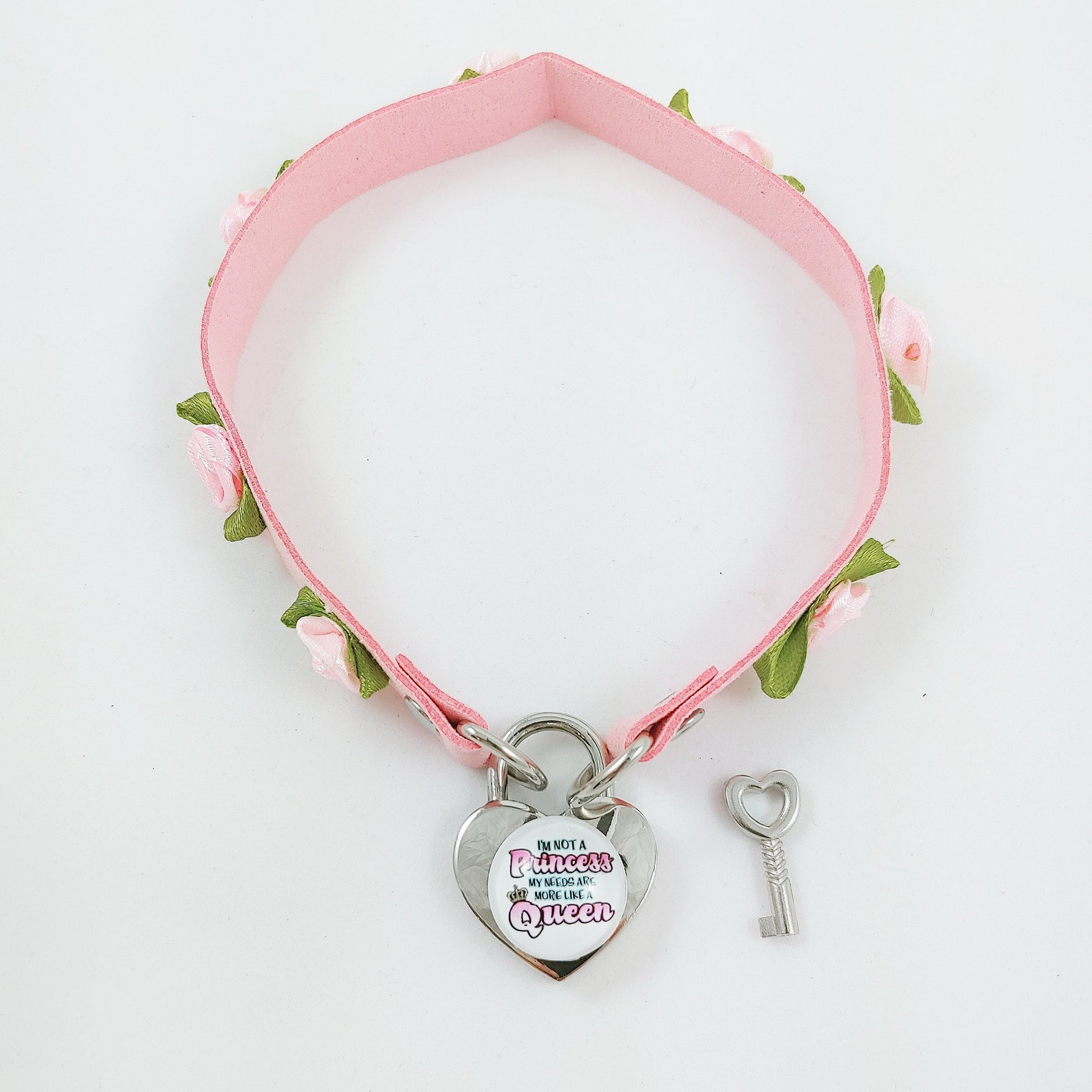 Locking Ddlg Abdl Heart Collar Bdsm Abdl Sissy Crystal Etsy Hong Kong