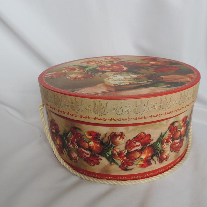 Decorative Hat Box - Etsy