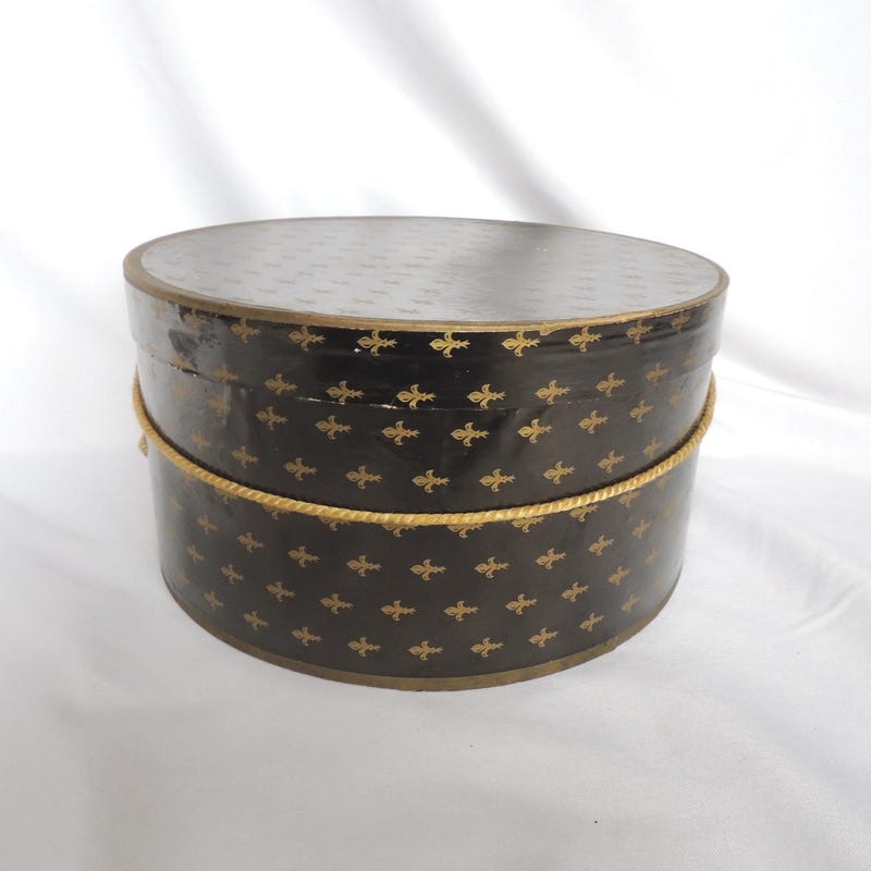 Decorative Hat Box - Etsy