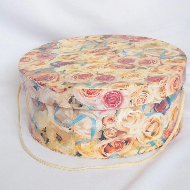 Decorative Hat Box - Etsy