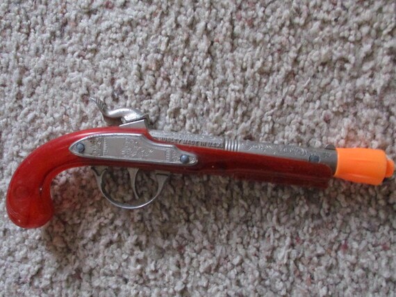 Vintage Hubley Flintlock Jr. Pistol Replica Toy Cap G… - Gem