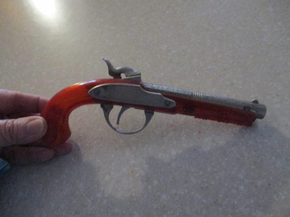 Vintage Hubley Flintlock Jr. Pistol Replica Toy Cap G… - Gem