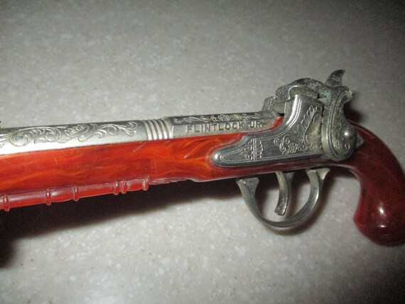 Vintage Hubley Flintlock Jr. Pistol Replica Toy Cap G… - Gem