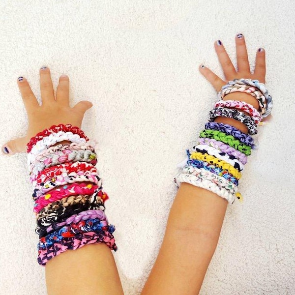 Fabric Bracelet - Etsy