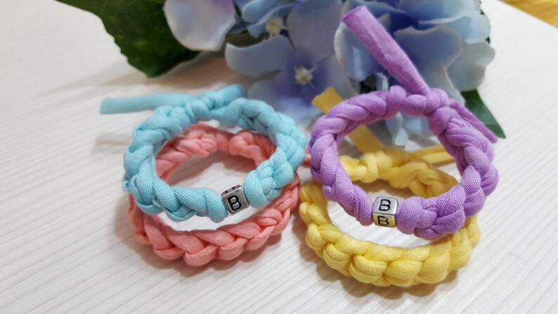 Twin girls custom ID bracelet Personalized baby girl jewelry | Etsy