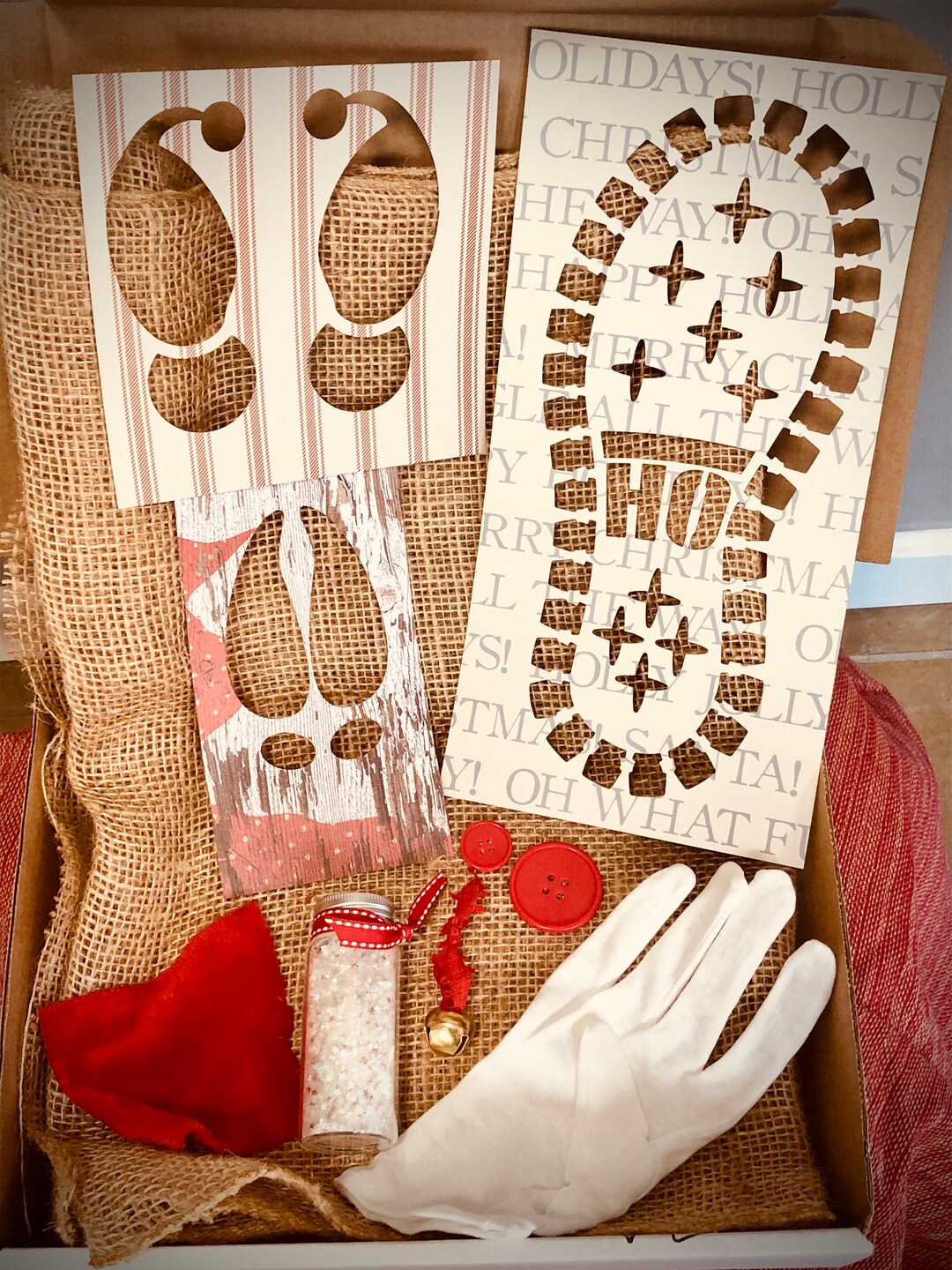 Santa, Elf and Reindeer Evidence Bundle. Adorable - Etsy