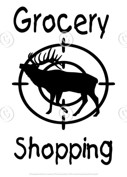 Grocery Shopping SVG - Etsy