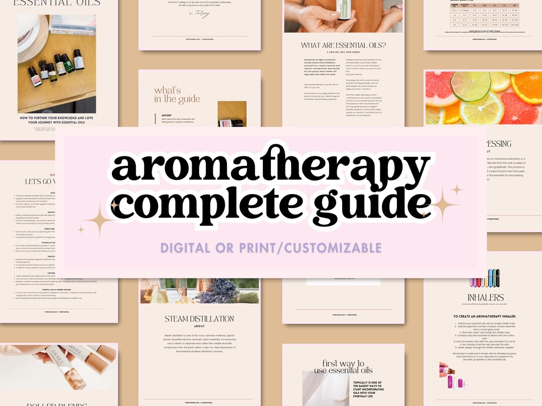 Advanced Aromatherapy Guide | History, Essential Oil Uses, Recipes ...