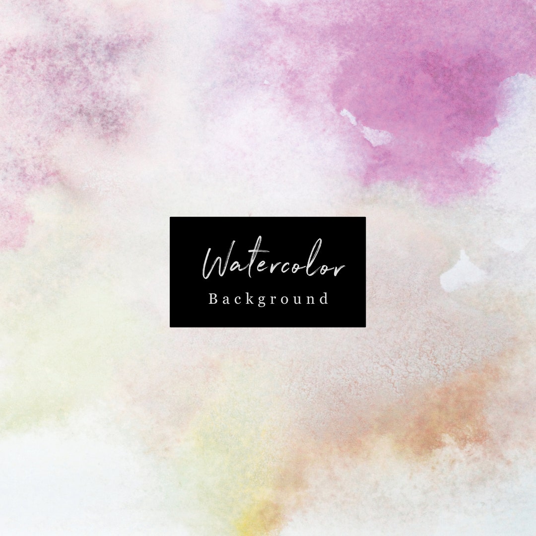 Watercolor Digital Paper Watercolor Background Digital Paper Download ...