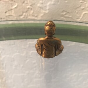 Mini Brass Pocket/travel Buddha. 1" X 3/4" Thoughtful Unisex Gift in ...