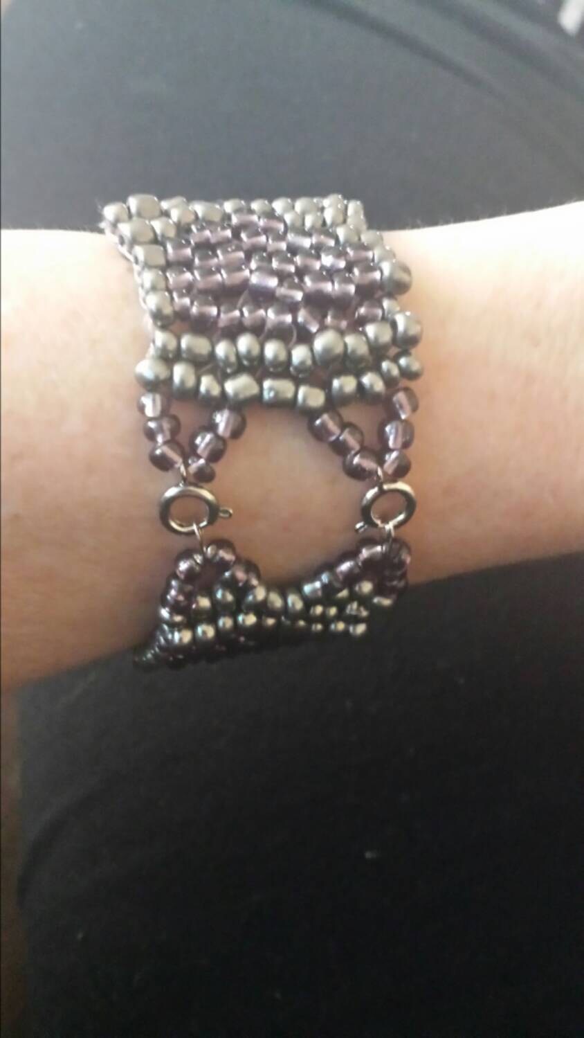 Peyote Polka Dot Bracelet - Etsy