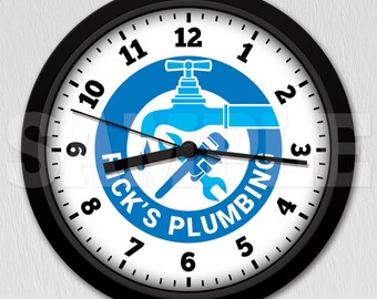 Plumbing Wall Clock - Etsy