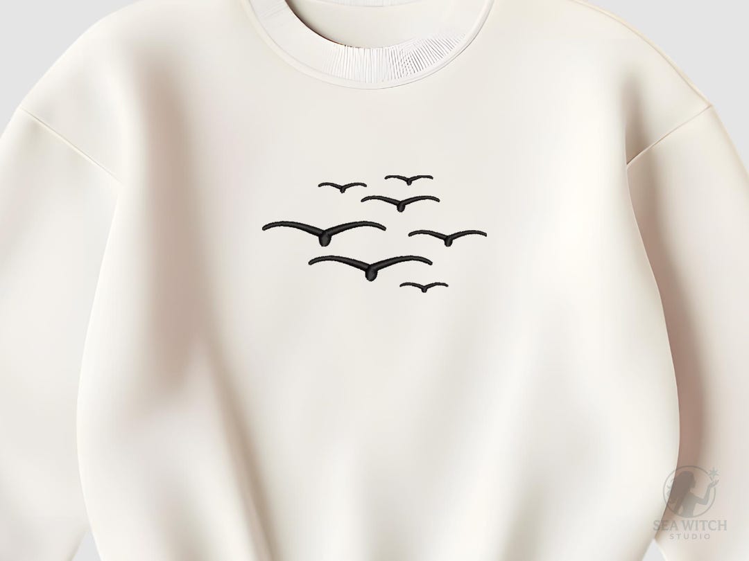 Seagull Machine Embroidery Design Pattern- Coastal Nautical File ...