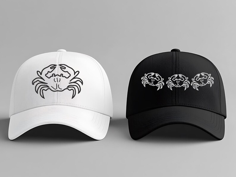 Blue Claw Crab Machine Embroidery Design - Single & Trio Crab ...