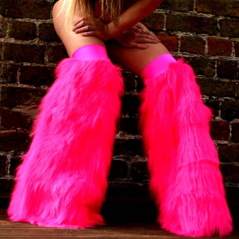 Furry Boots Knee High - Etsy UK