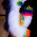 Fluffy Furry Leg Warmers and Cuff Set Neon Plain Faux Fur Lots of ...