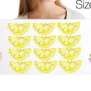 Lemon Wall Decals, Removable Lemon Stickers for Walls, Ceramic Tiles ...