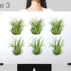 Basic Grass Decals, Sectioned Grass Decals, Realistic Grass Wall Art ...