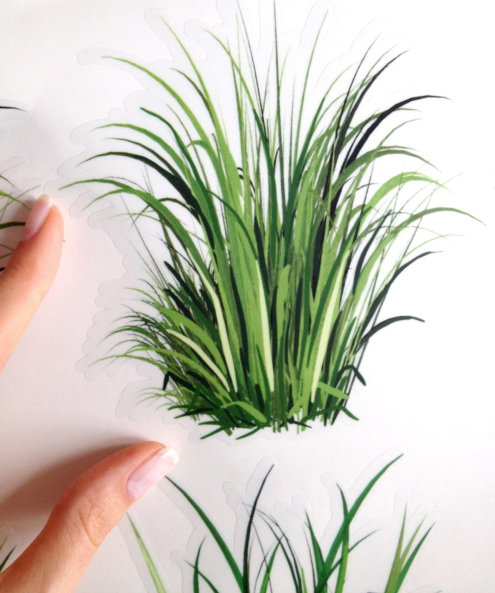 Basic Grass Decals, Sectioned Grass Decals, Realistic Grass Wall Art ...