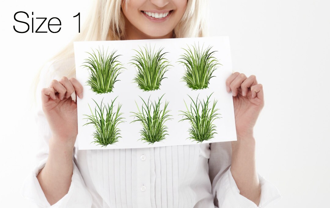 Basic Grass Decals Sectioned Grass Decals Realistic Grass - Etsy UK