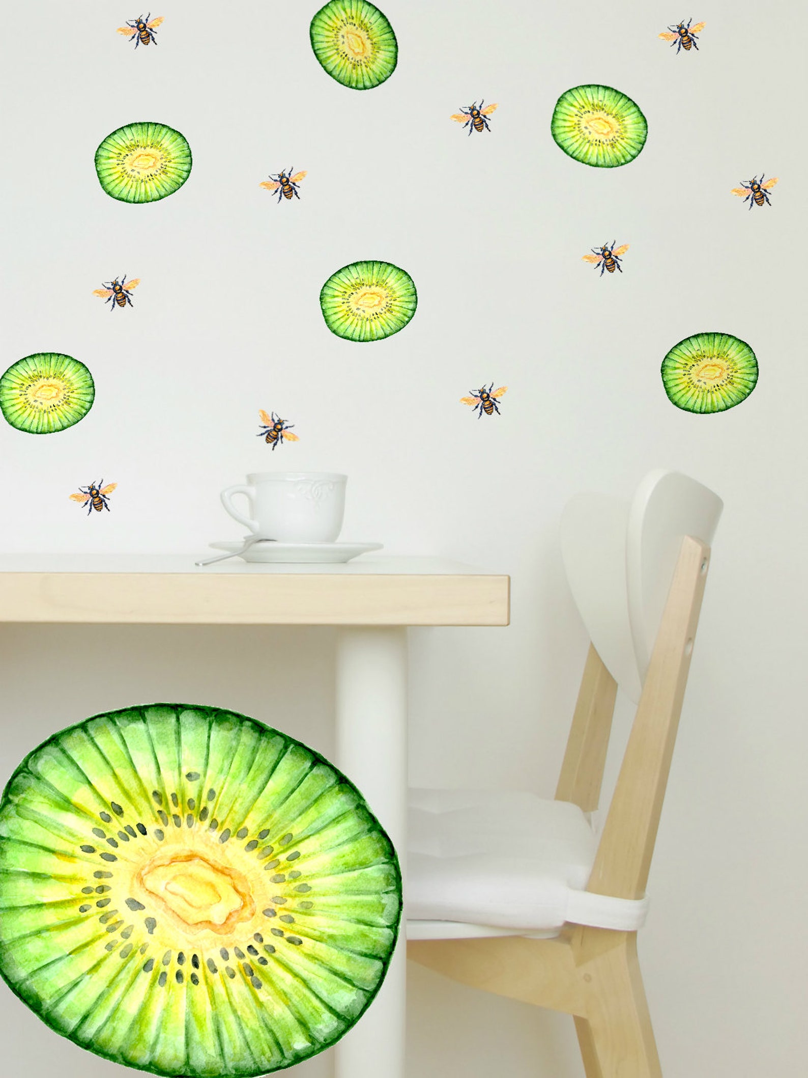 Kiwi Wall Decals Removable Kiwi Stickers for Walls Ceramic - Etsy