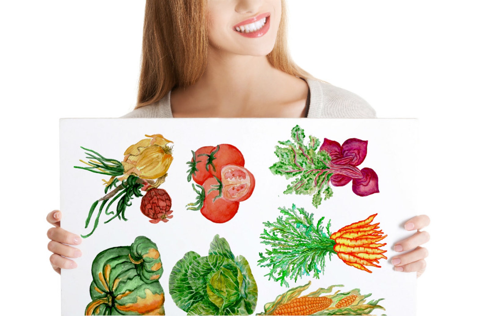 Wall Decals Vegetables 7-set Back Splash Decals for Kitchen | Etsy