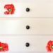Red Poppy Decals Set of 6 Hand-painted Decals for Walls - Etsy