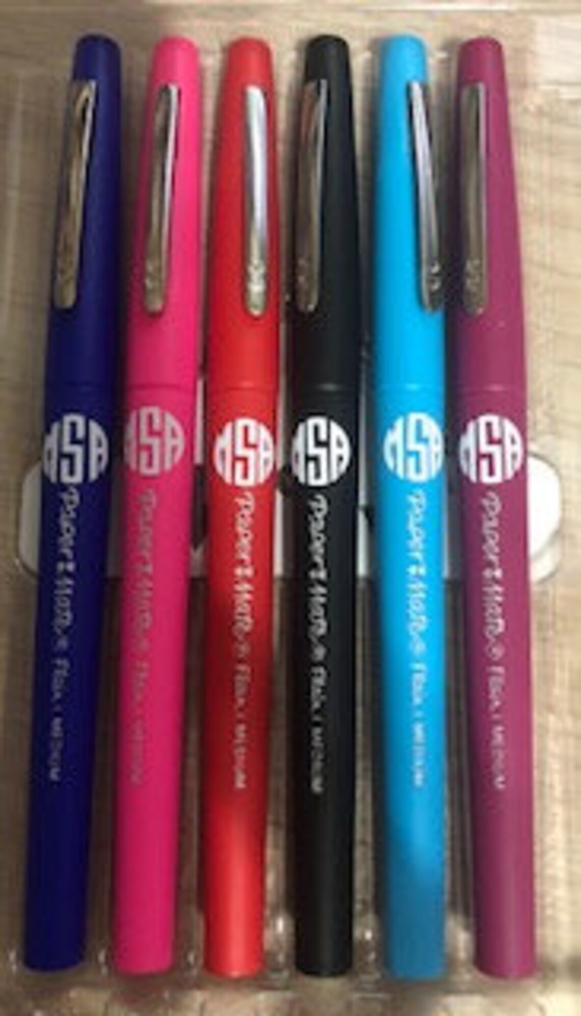 Monogram Decal for Flair Pens- Teacher Gift-stocking Stuffer - Etsy