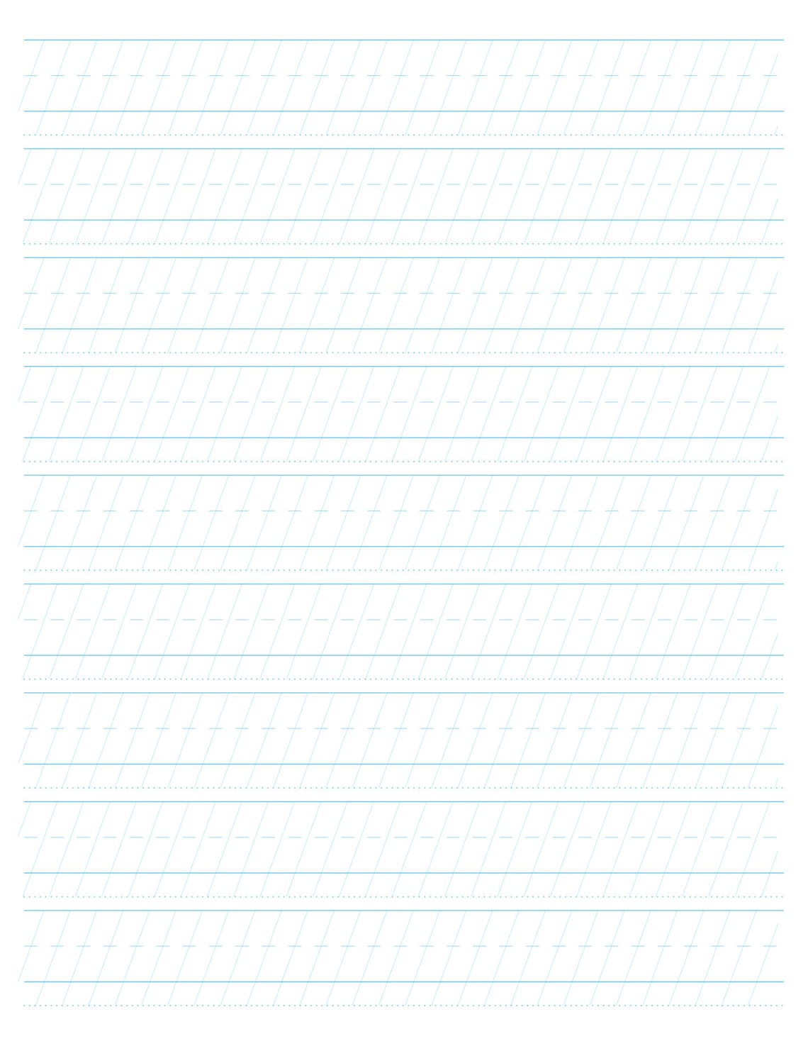 Hand Lettering Practice Sheets Worksheets Custom Handwriting ...