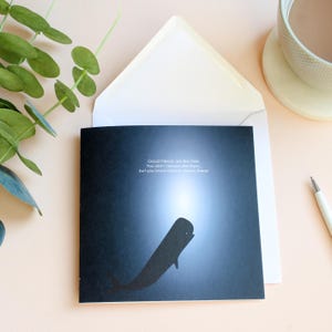 Good Friends Whale Card - Etsy