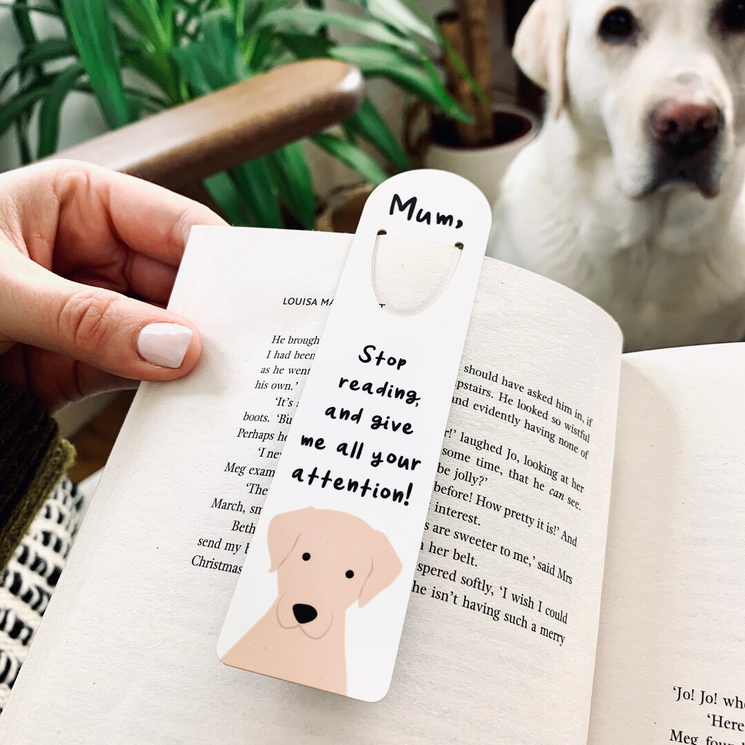 Personalised Dog Bookmark - Etsy