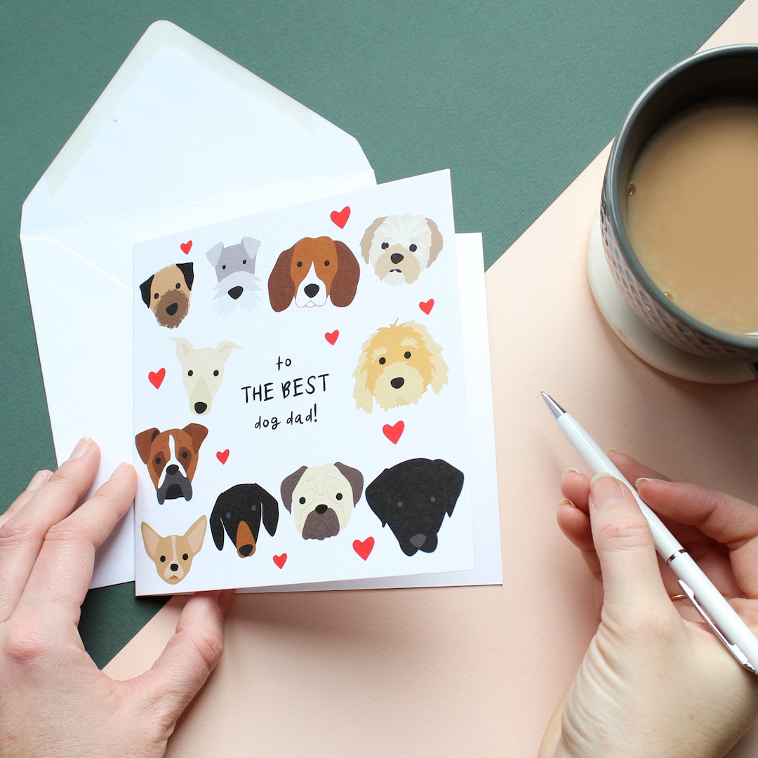 Dog Mum or Dad Card - Etsy