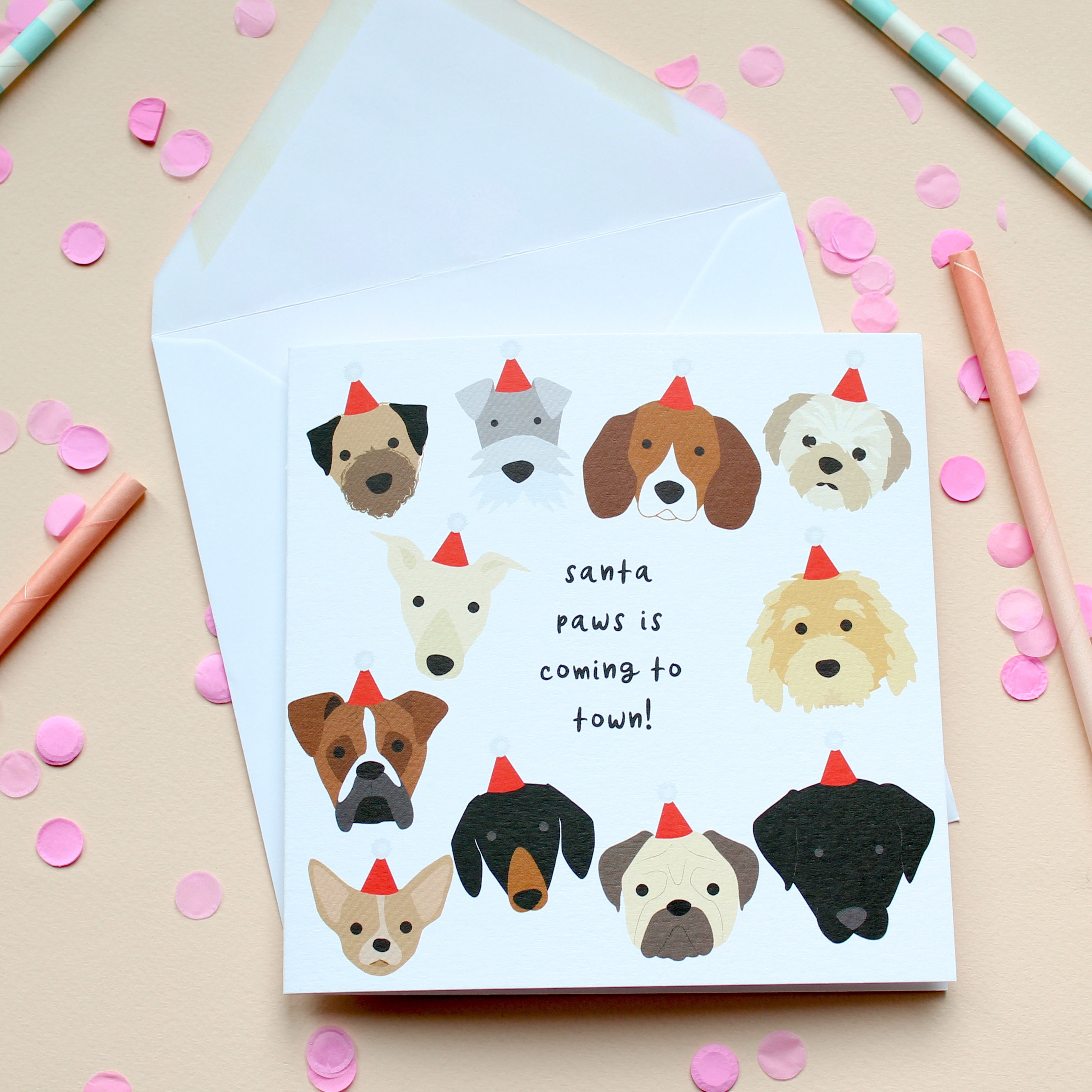 Dog Christmas Cards - Etsy