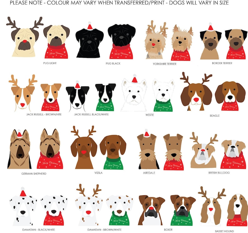 Personalised Dog Christmas Wrapping Paper | Etsy