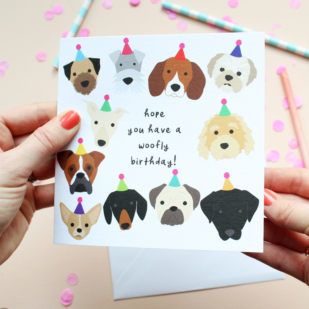 Multi Dog Birthday Cards - Etsy