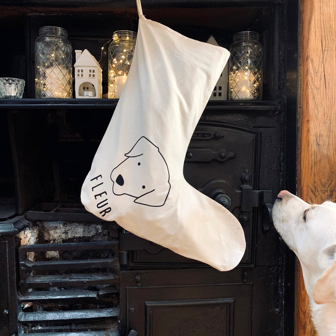 Personalised Dog Christmas Stocking - Etsy