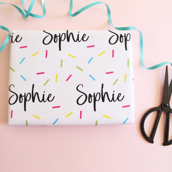Personalised Wrapping Paper - Etsy UK