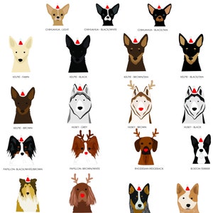 Personalised Dog Christmas Wrapping Paper - Etsy UK