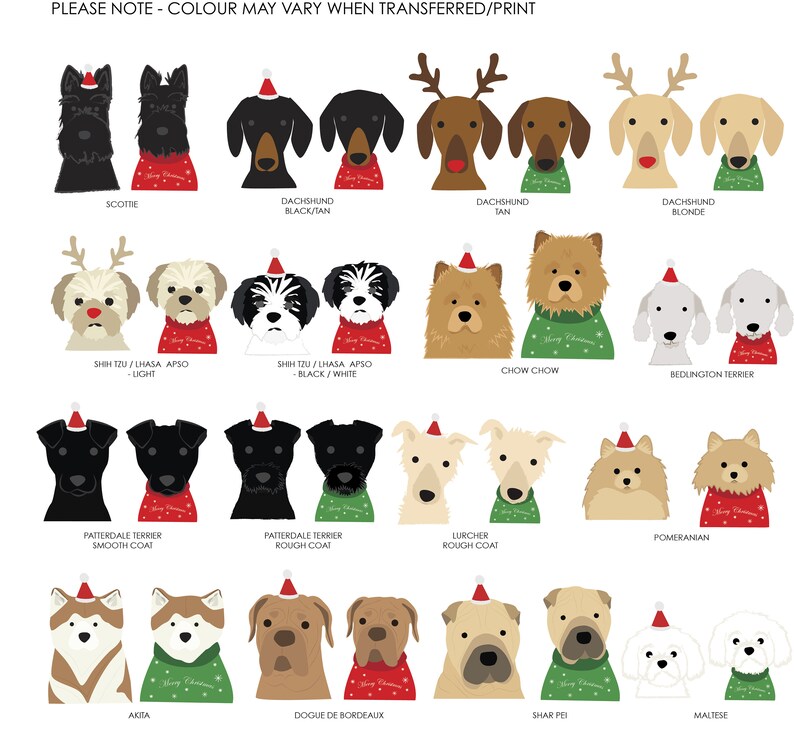 Personalised Dog Christmas Wrapping Paper | Etsy